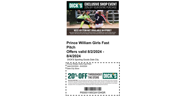 Prince William Girls Fastpitch Softball > Home